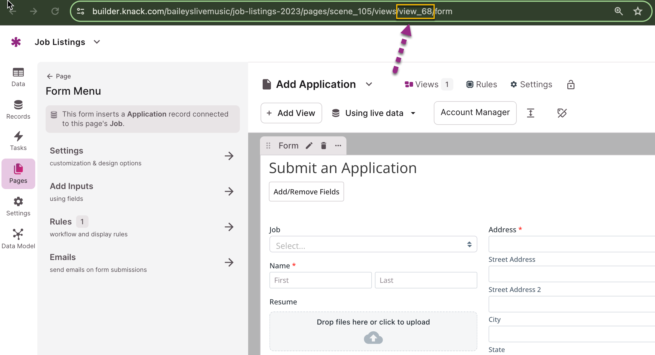 How to Use URL Variables to Pre-Populate a Form